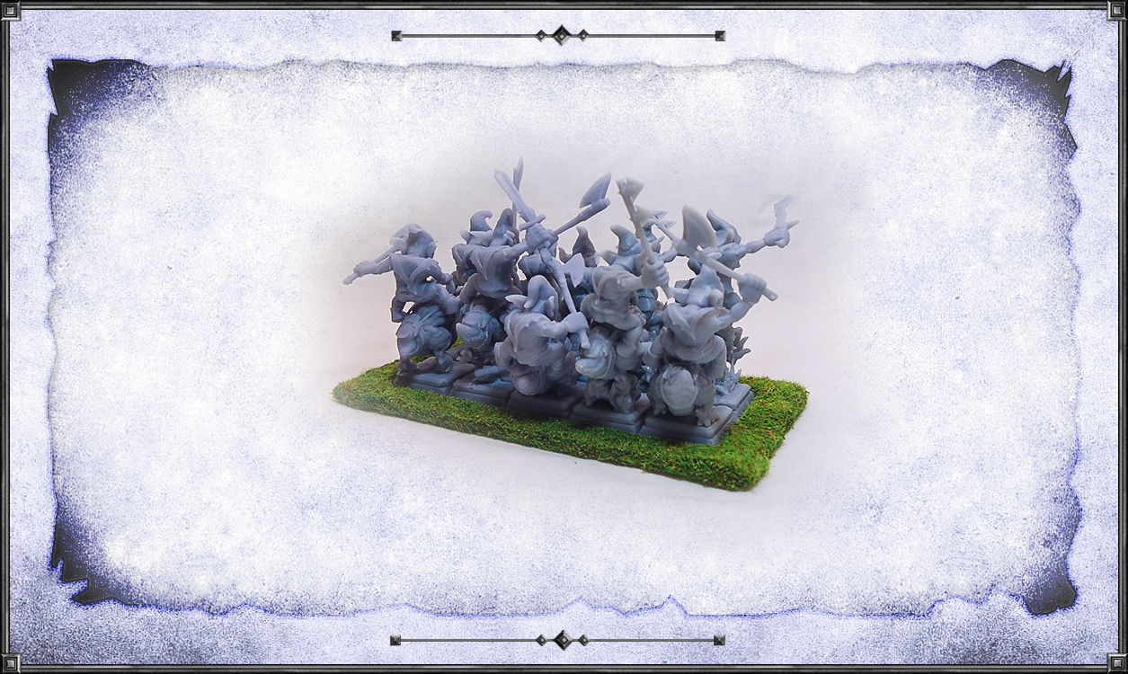 Goblin Squig Riders -UNIT- 28mm Miniatures 3D model 3D printable | CGTrader