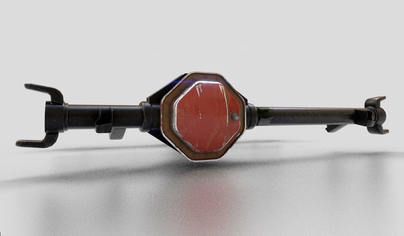 SOLID AXLES 3D model | CGTrader