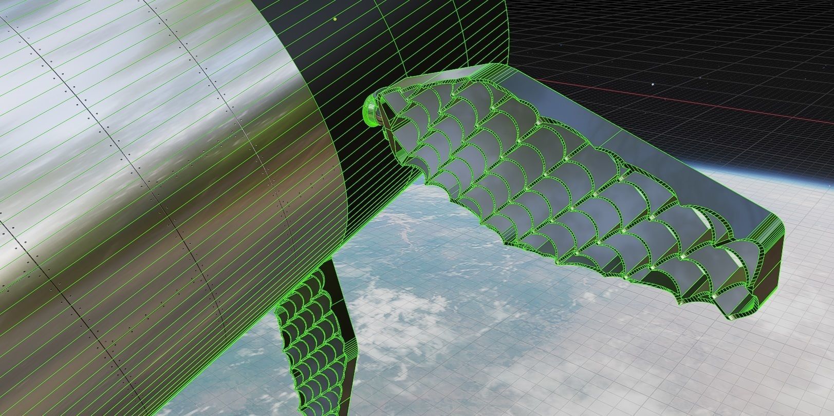 SpaceX Starship Crew Cargo and Tanker version 3D model | CGTrader