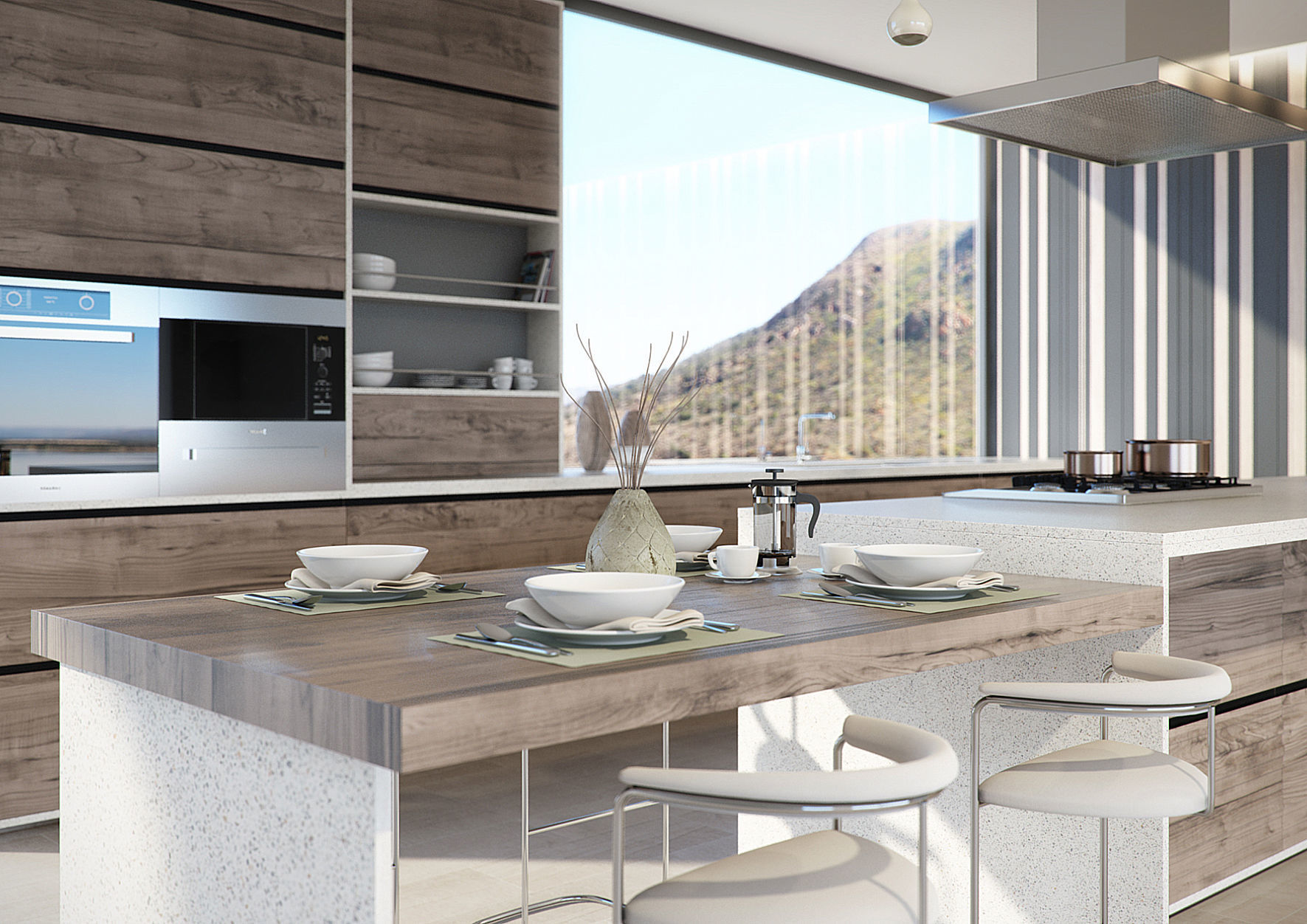 Set 1 - VRay C4D - 4 x Interior Scenes 3D Model Collection | CGTrader