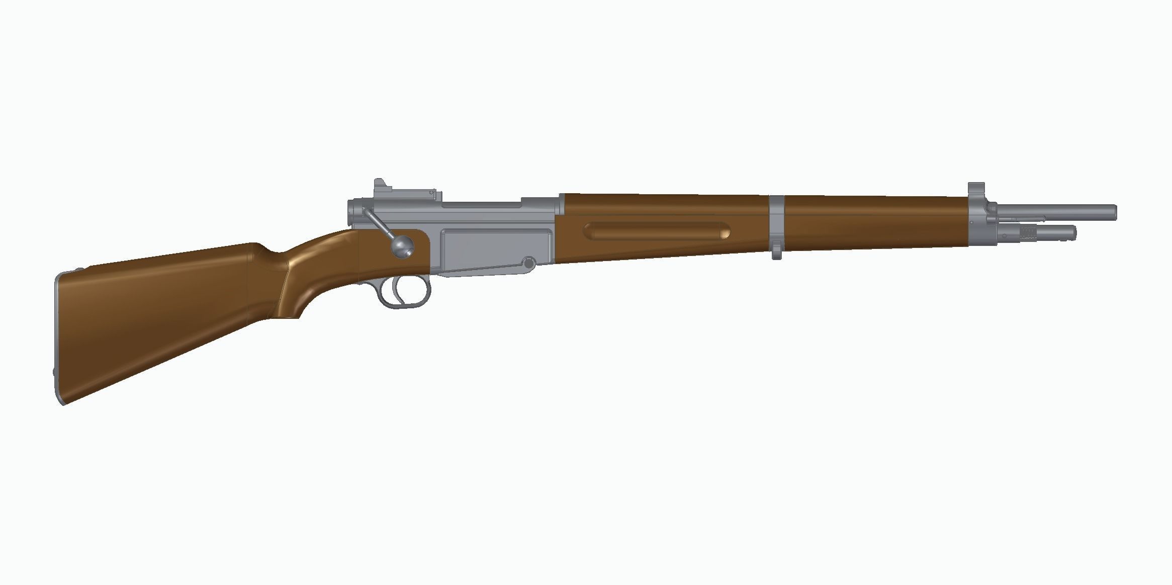 MAS-36 luftwaffe rifle 3D model | CGTrader