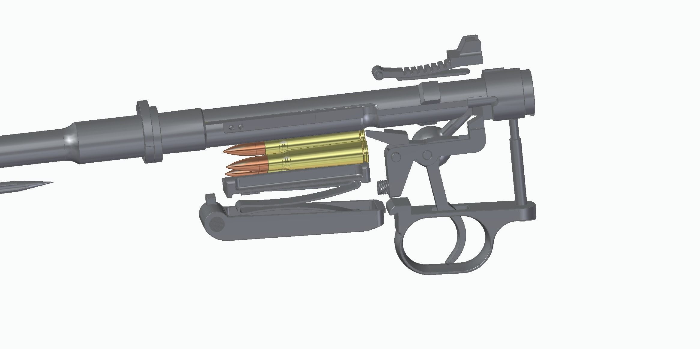 MAS-36 luftwaffe rifle 3D model | CGTrader