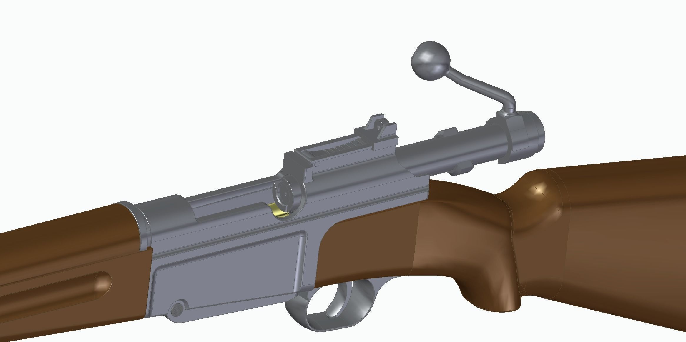 MAS-36 luftwaffe rifle 3D model | CGTrader