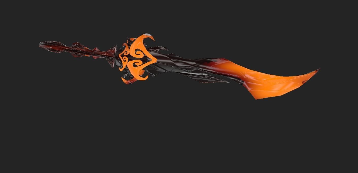 3D model Ashen Weapon Set VR / AR / low-poly | CGTrader