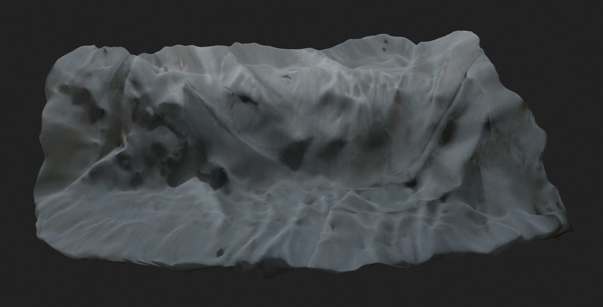 3D model Draped Sheet 3D Model VR / AR / low-poly | CGTrader