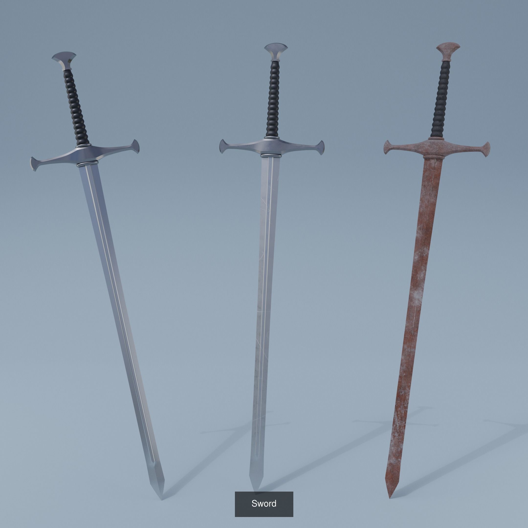 8 Swords 3D Model Collection | CGTrader