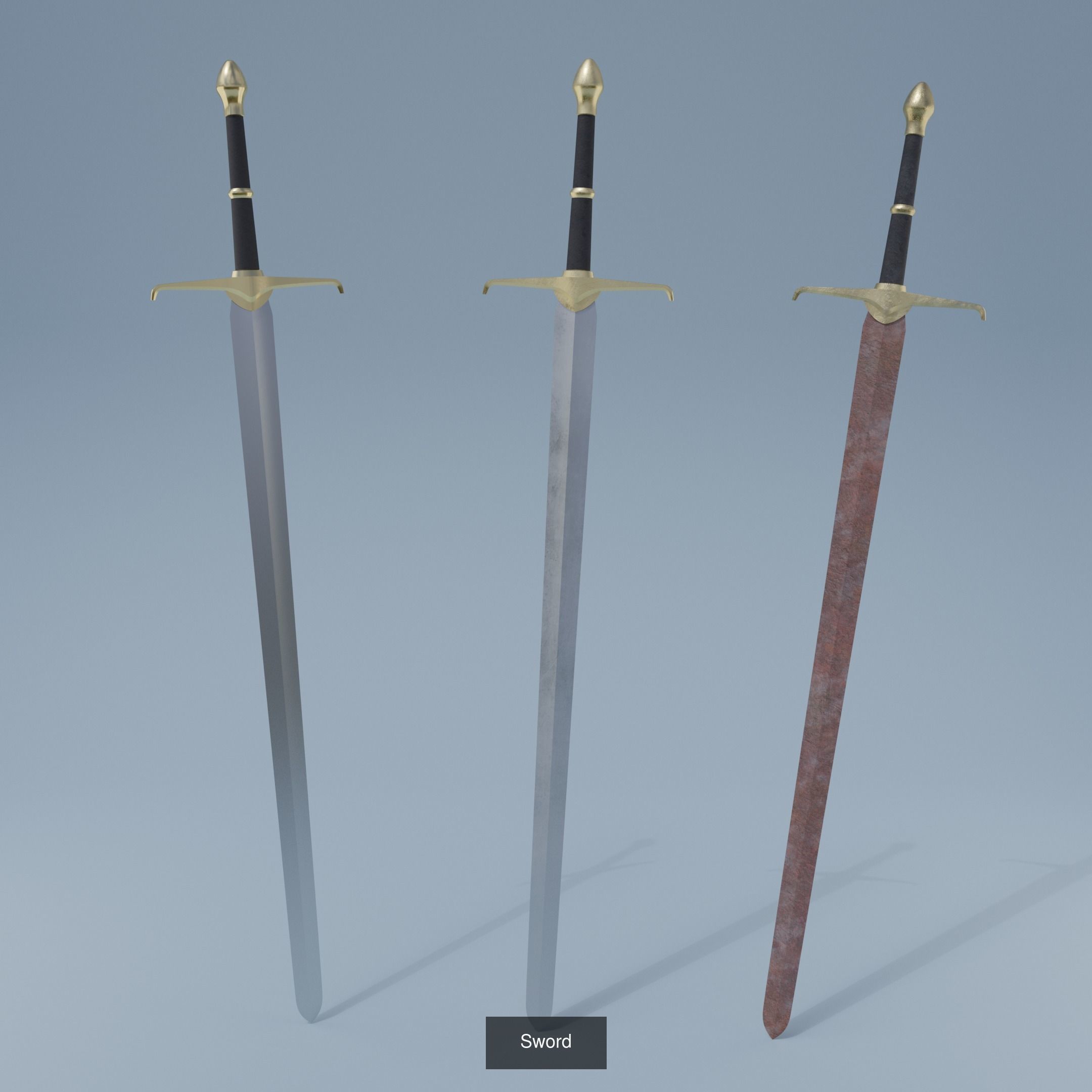 8 Swords 3D Model Collection | CGTrader
