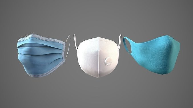 3D model Face Mask VR / AR / low-poly | CGTrader