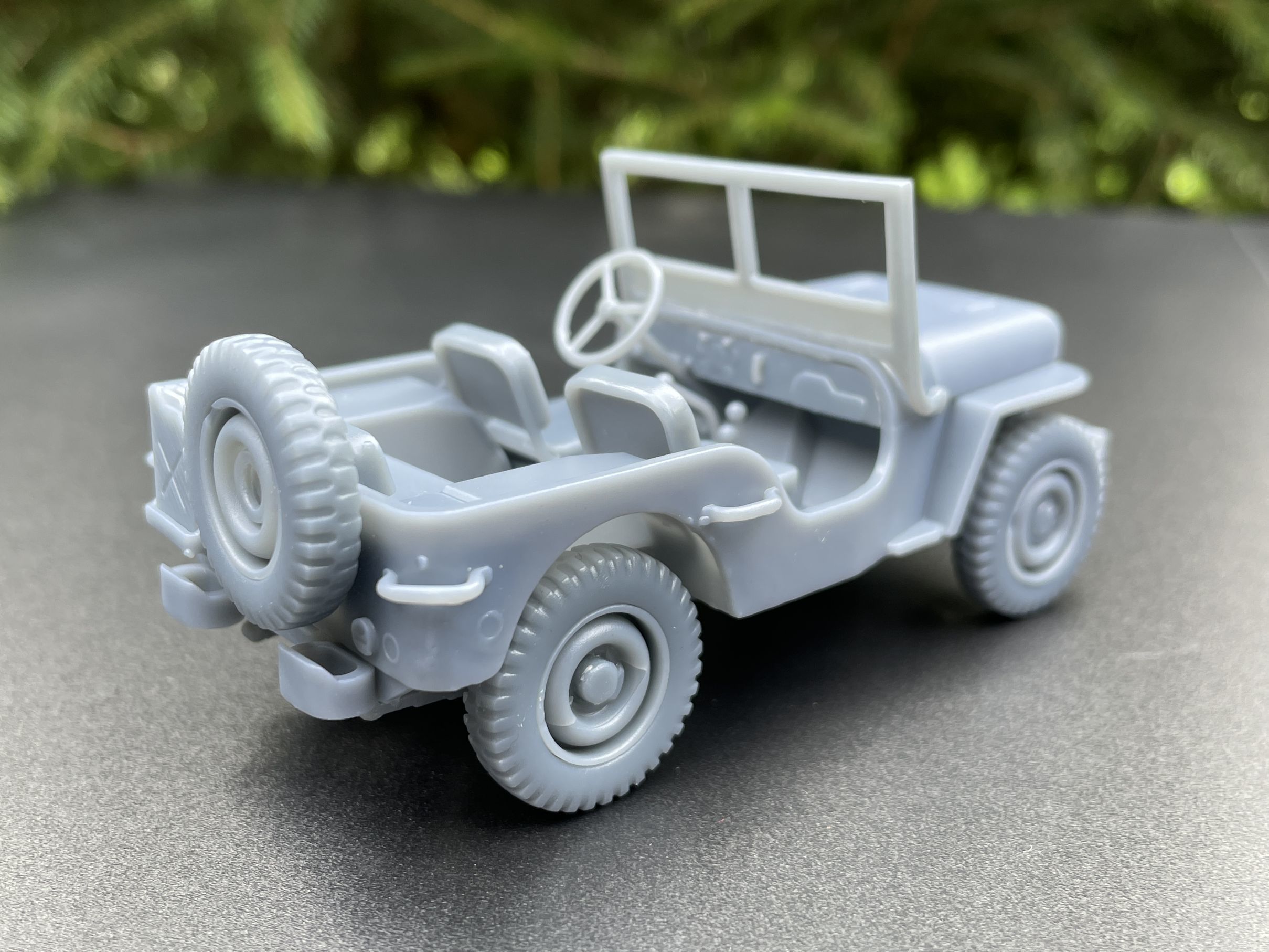 Jeep Willys 1-35 scale model kit 3D model 3D printable | CGTrader