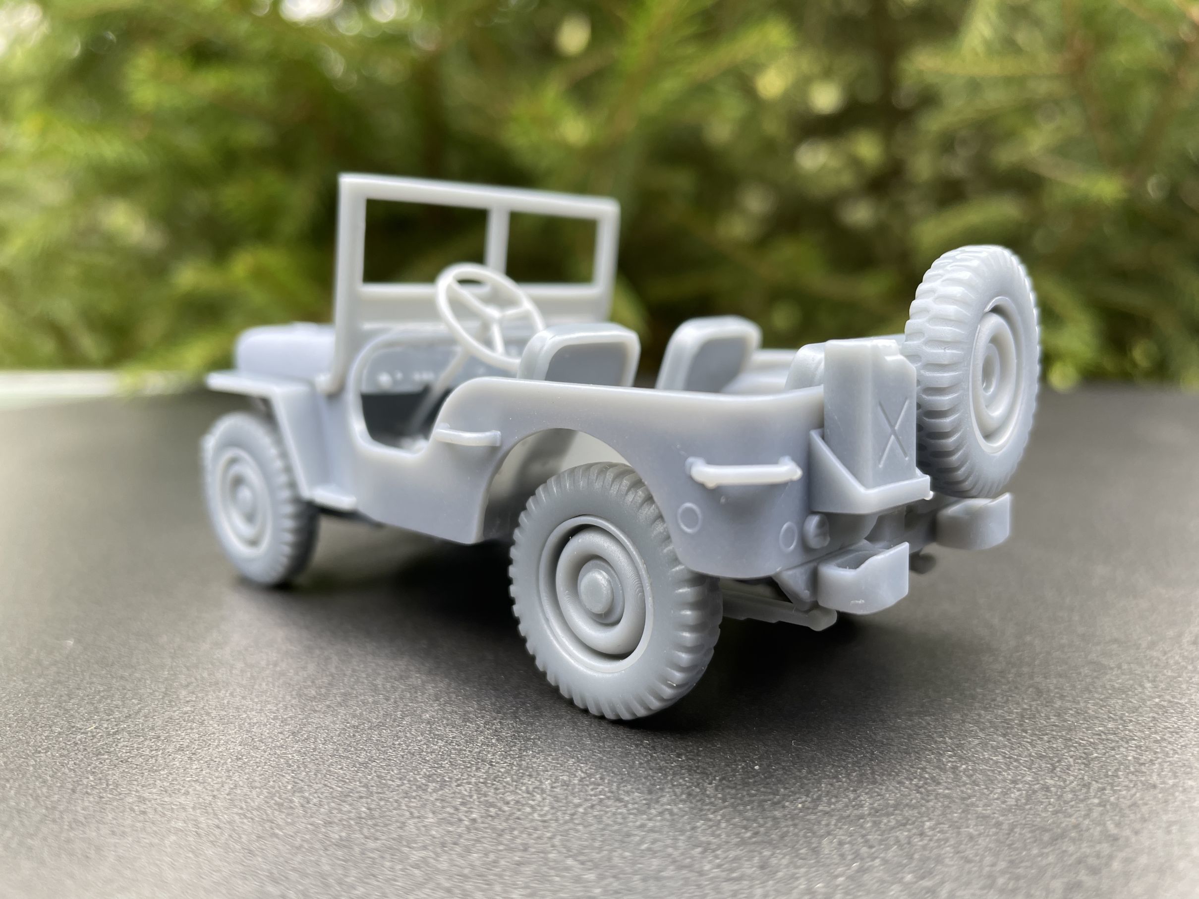 Jeep Willys 1-35 scale model kit 3D model 3D printable | CGTrader