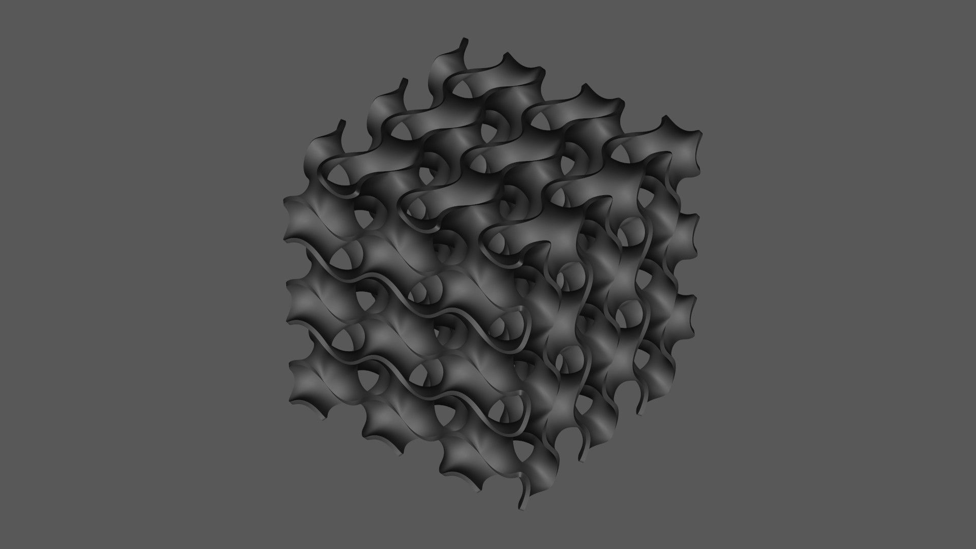 Abstract Shape Gyroid 3D model 3D printable | CGTrader