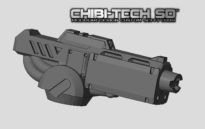 CHIBI-TECH SD - ANNIHILATOR-IV BEAM SMT 3D model 3D printable | CGTrader