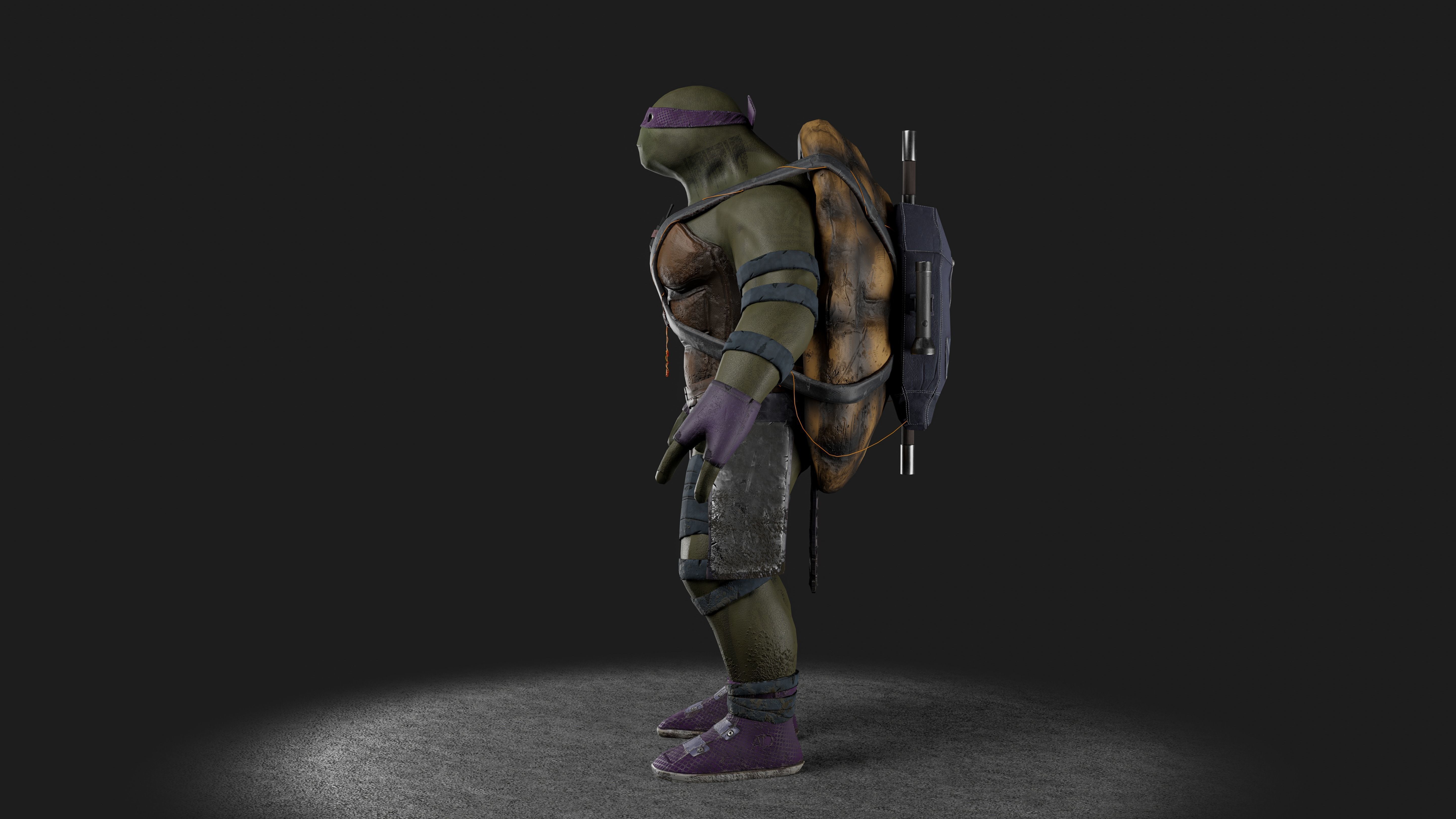 3D model TMNT rigged VR / AR / low-poly | CGTrader