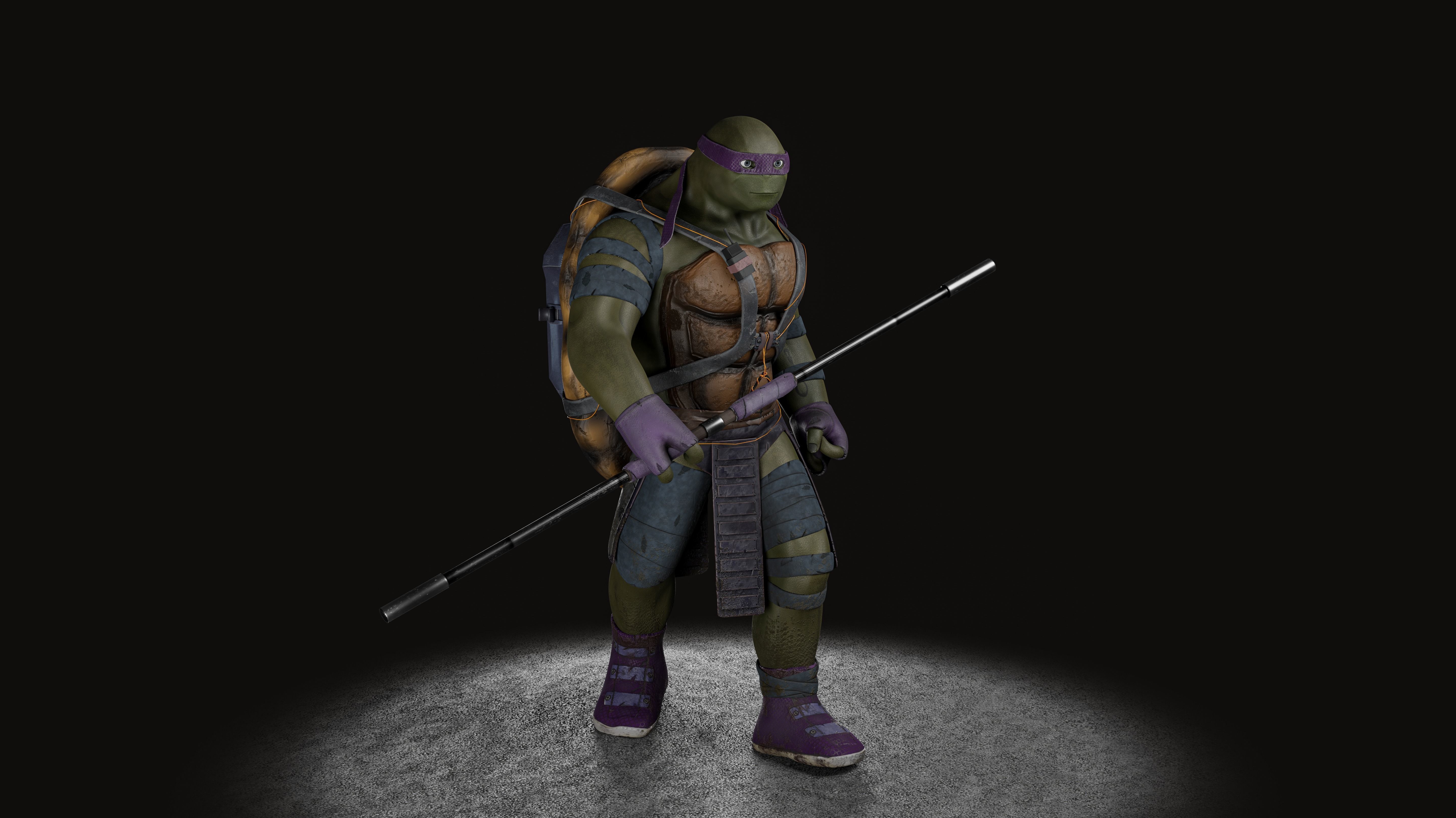 3D model TMNT rigged VR / AR / low-poly | CGTrader