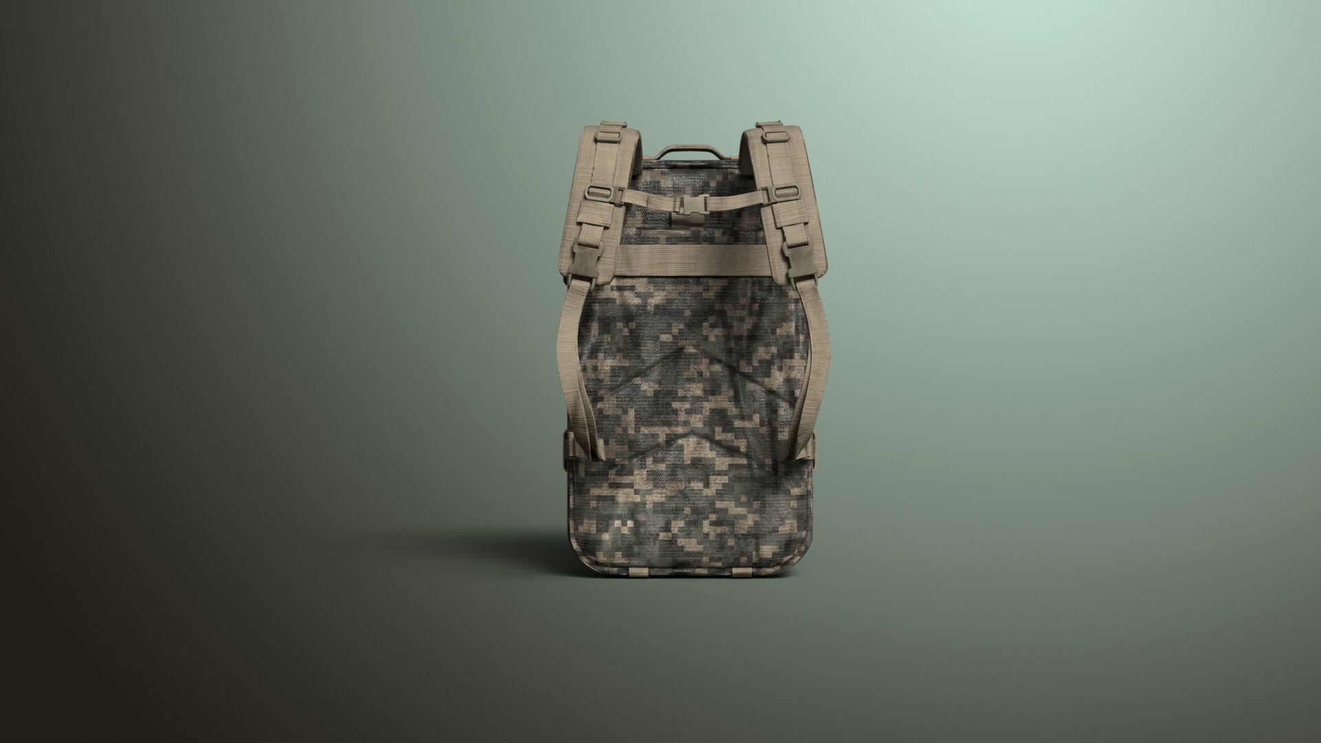 Military Backpack 3D model | CGTrader