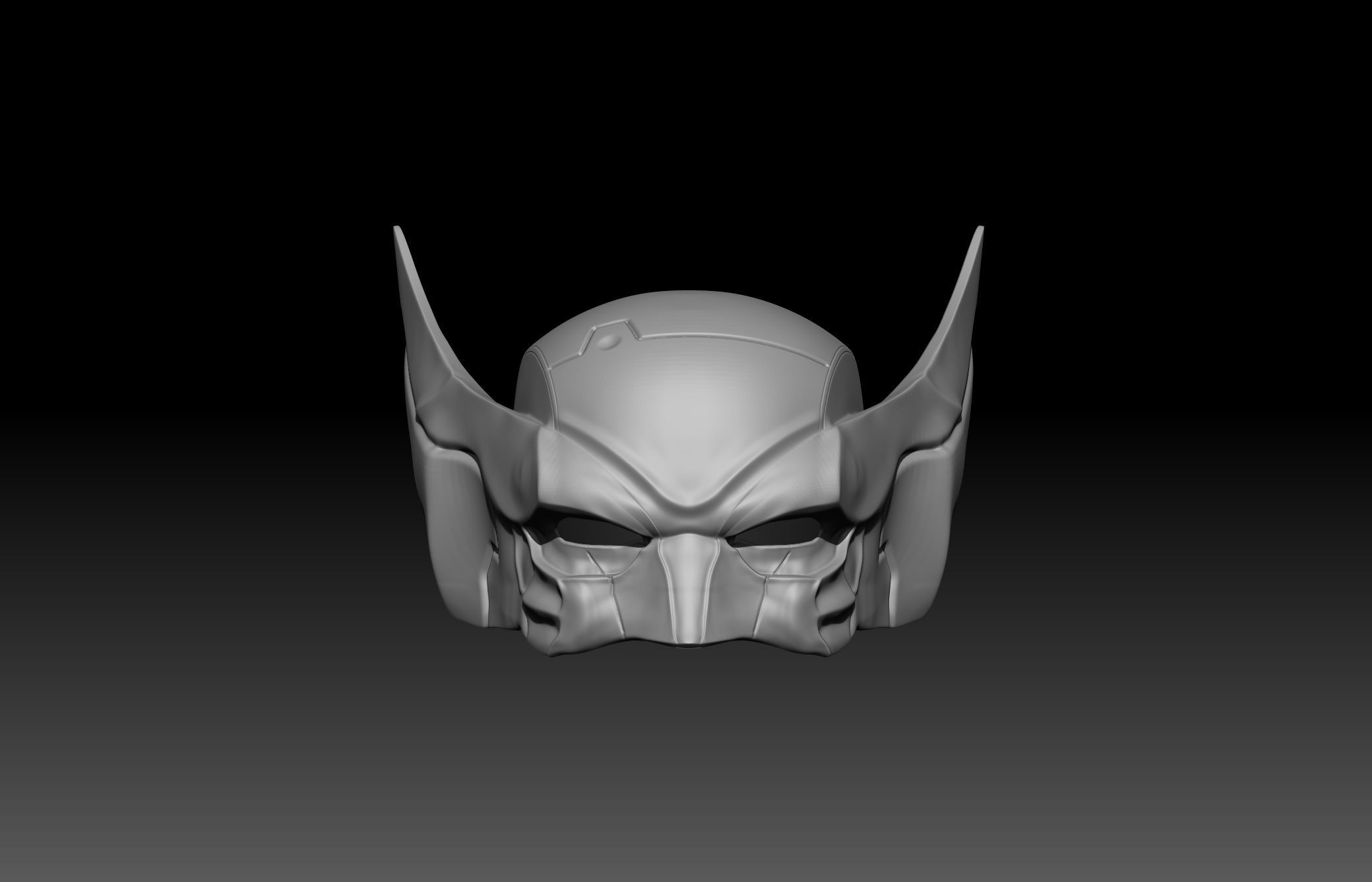 Wolverine Helmet 3D model 3D printable | CGTrader