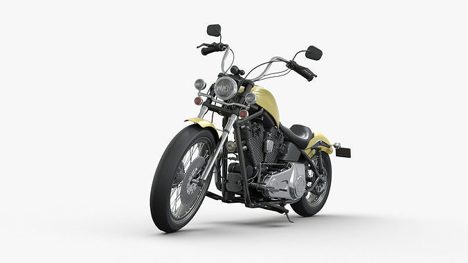 Motorcycle generic 3D model | CGTrader