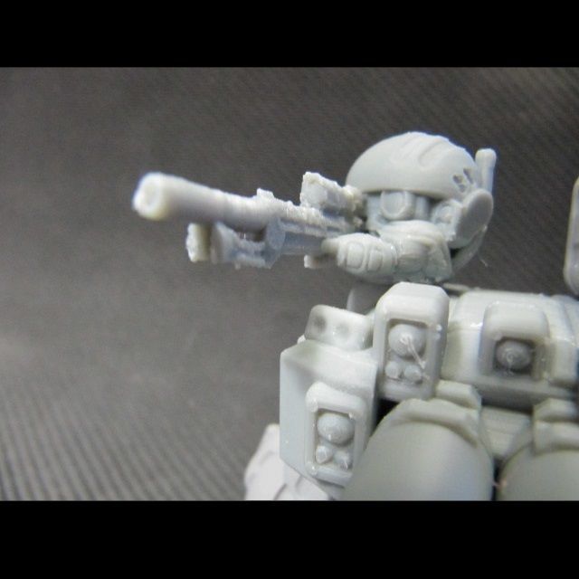 CHIBI-TECH SD - DEADEYE SR V CUSTOM SNIPER HATCH GUNNER 3D model 3D ...