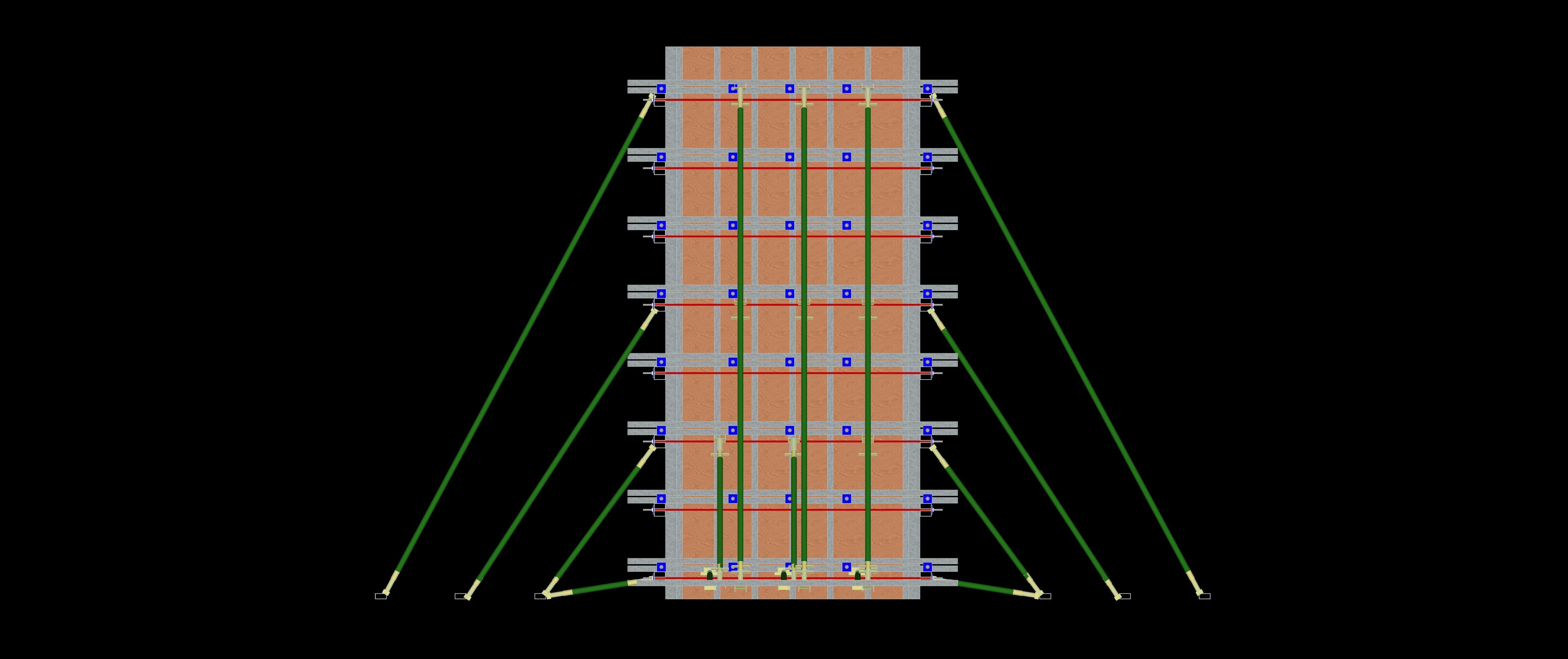 Column Formwork 3D model 3D printable | CGTrader