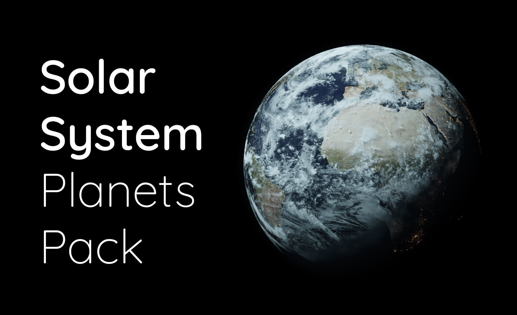 Solar System Planets Pack 3D model | CGTrader