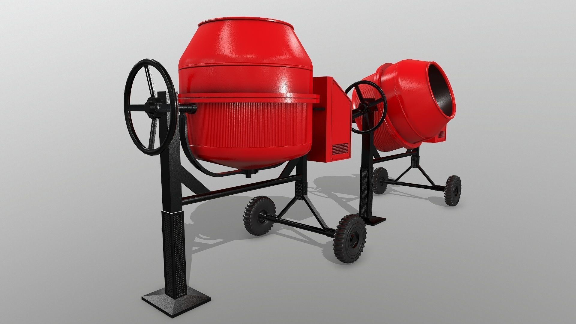3D model Concrete Mixer PBR VR / AR / low-poly | CGTrader