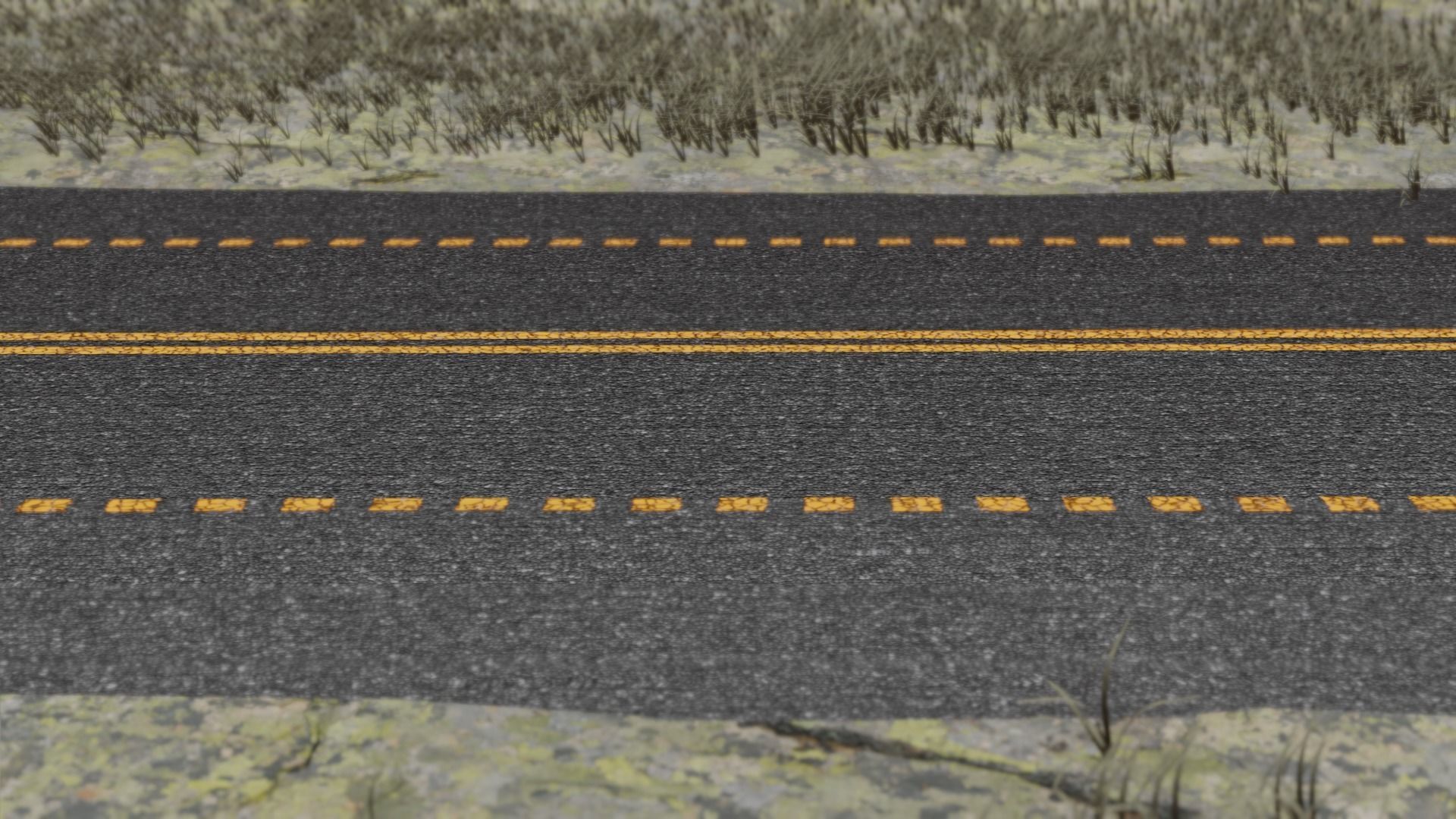 Full Procedural Street Material for Blender free VR / AR / low-poly ...