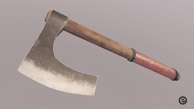 3D model Game Ready Viking Axe VR / AR / low-poly | CGTrader