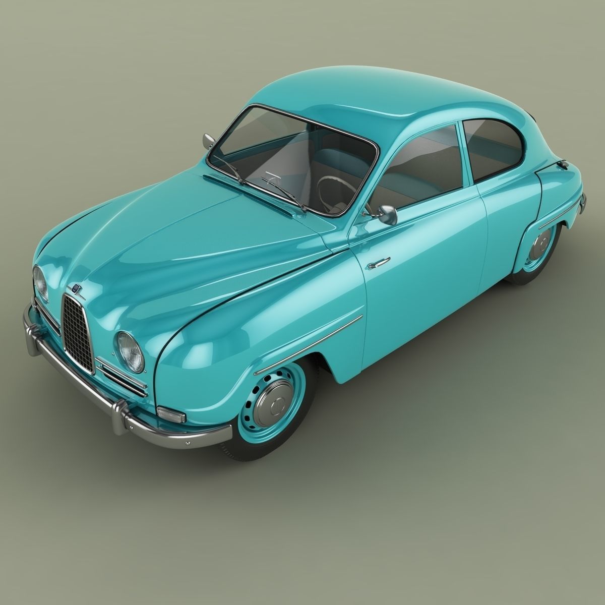 SAAB 93B 3D model | CGTrader