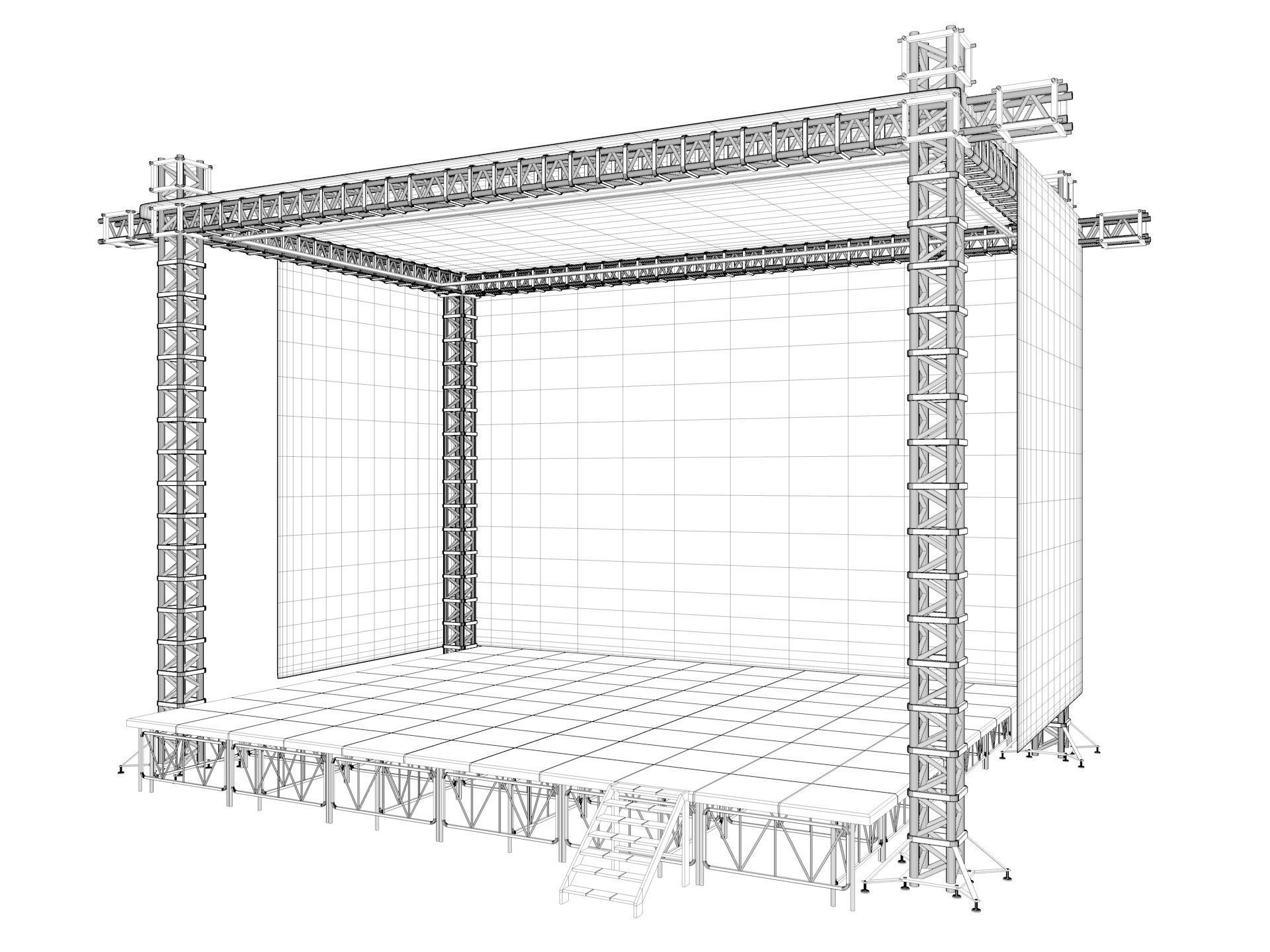 Event Exhibition pack 3D model | CGTrader