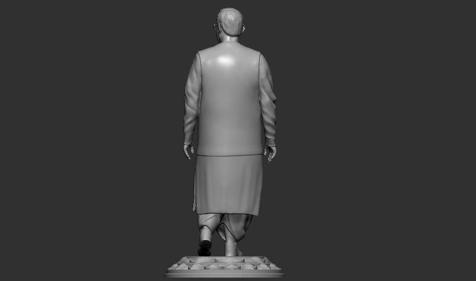 Atal Bihari Vajpayee Full body pose 3D model 3D printable | CGTrader