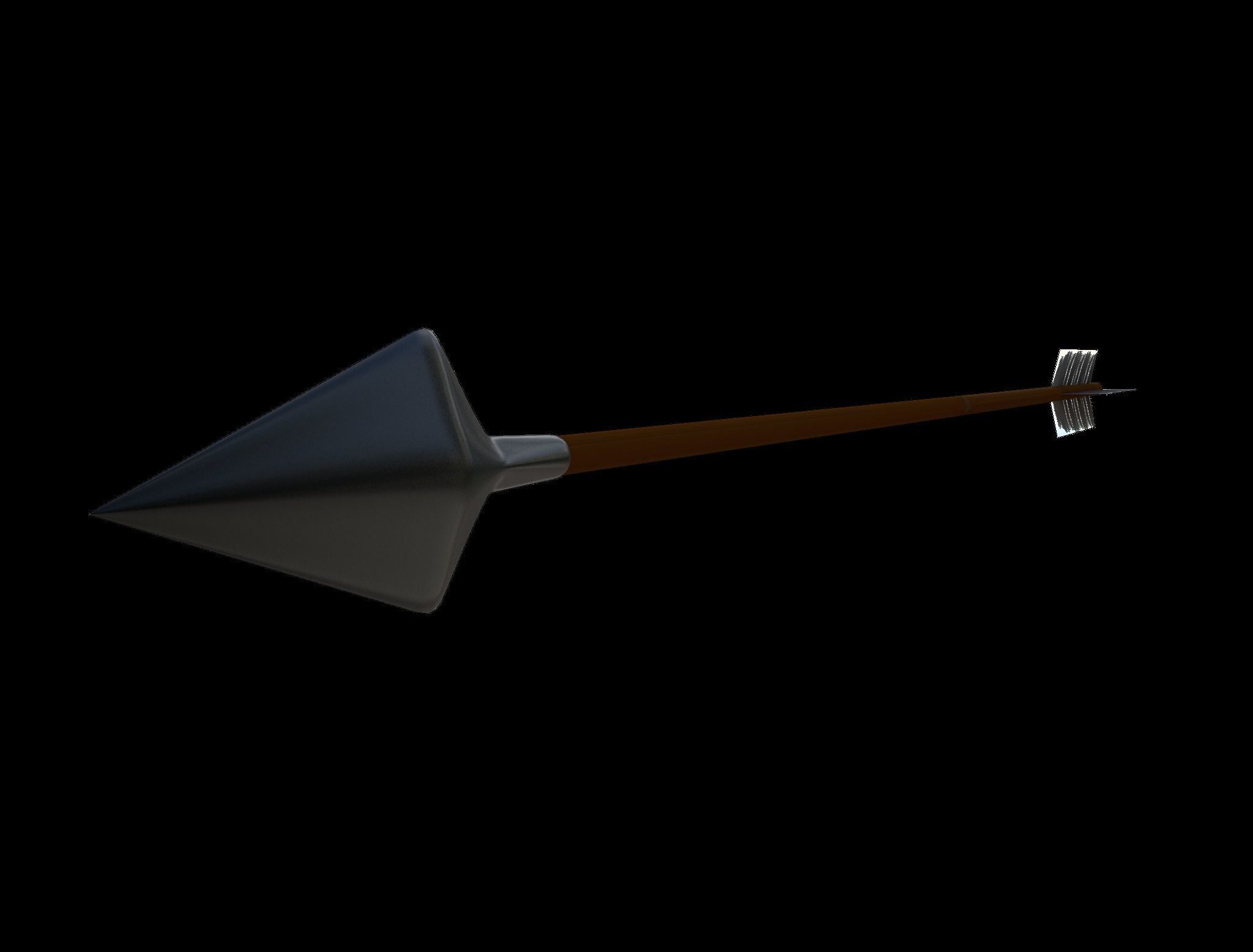 3D model Bow and Arrow VR / AR / low-poly | CGTrader