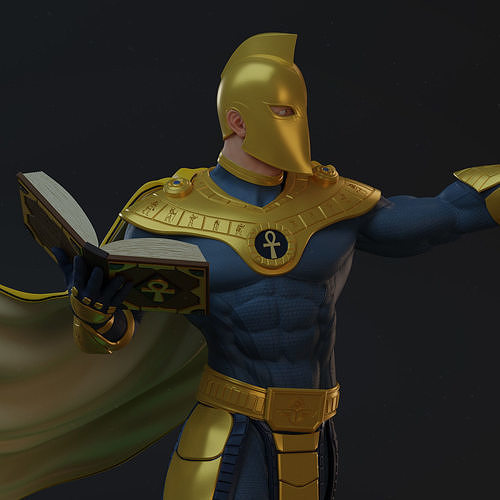 Dr Fate Statue 3D model 3D printable | CGTrader
