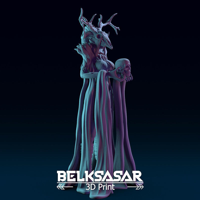 Female Wendigo 3D model 3D printable | CGTrader