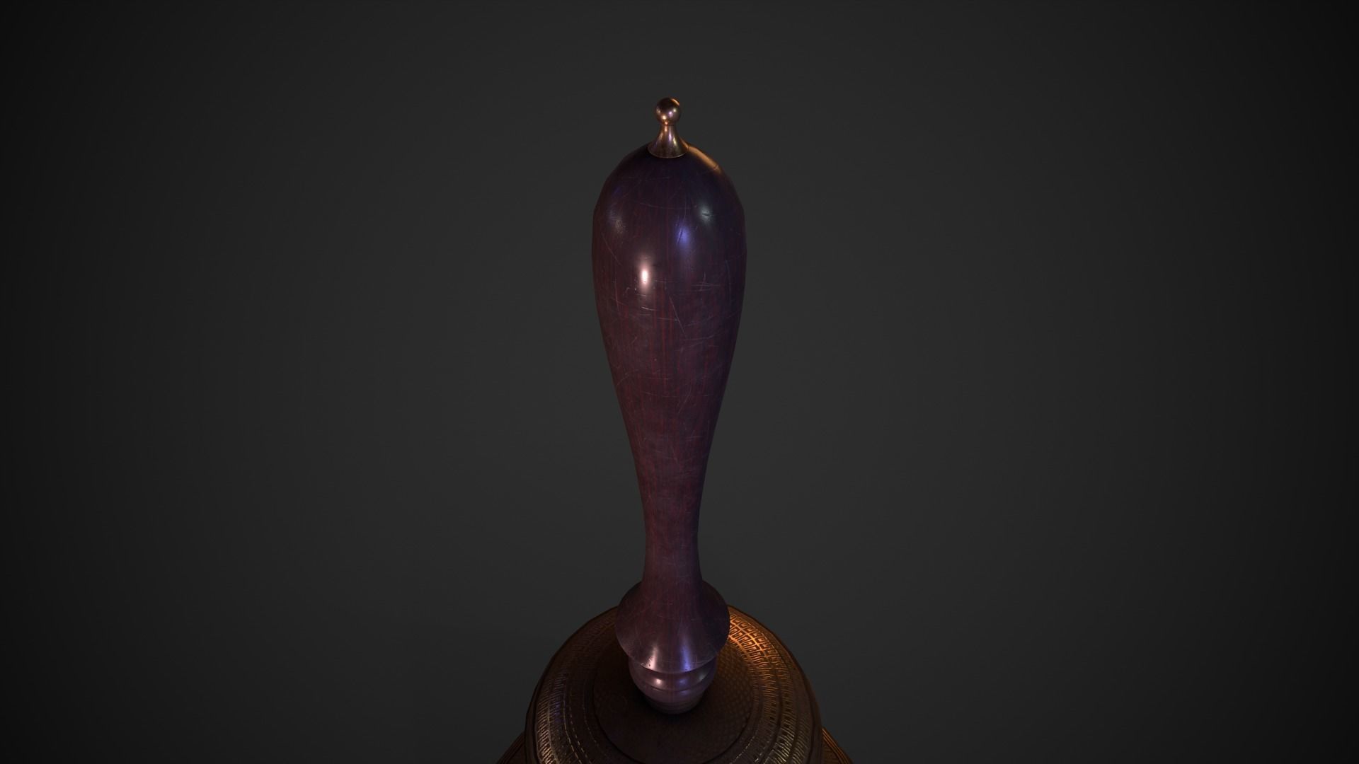 3D model Handheld Bell Ringer VR / AR / low-poly | CGTrader