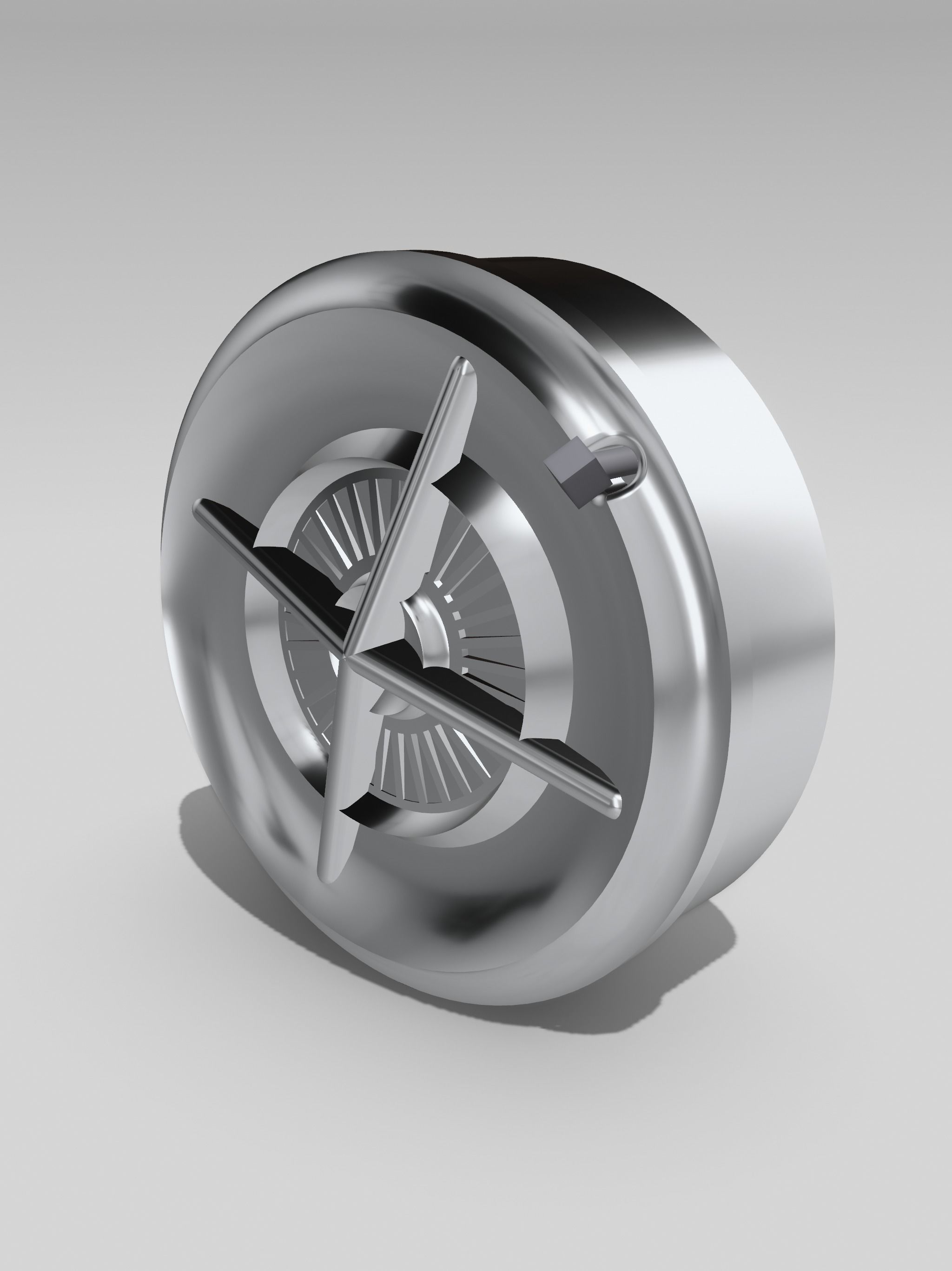 Kustom hubcap lowrider bomb bombas Style 3 3D model 3D printable | CGTrader