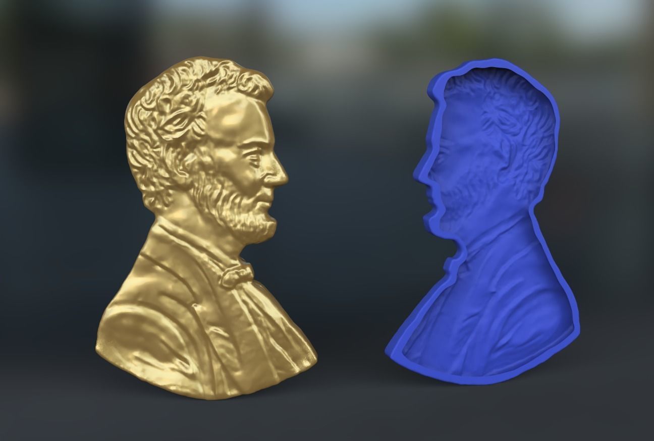 Abraham Lincoln 3d Model Stl Digital file 3D model 3D printable | CGTrader