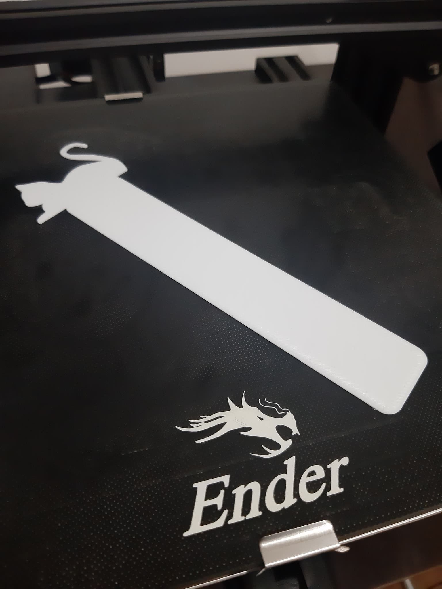 Cat Bookmark 3D model 3D printable | CGTrader