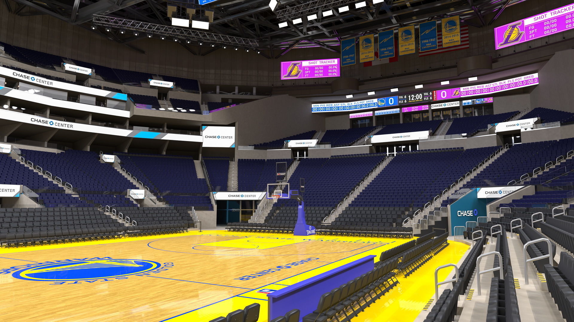 Chase Center Arena 3D model | CGTrader