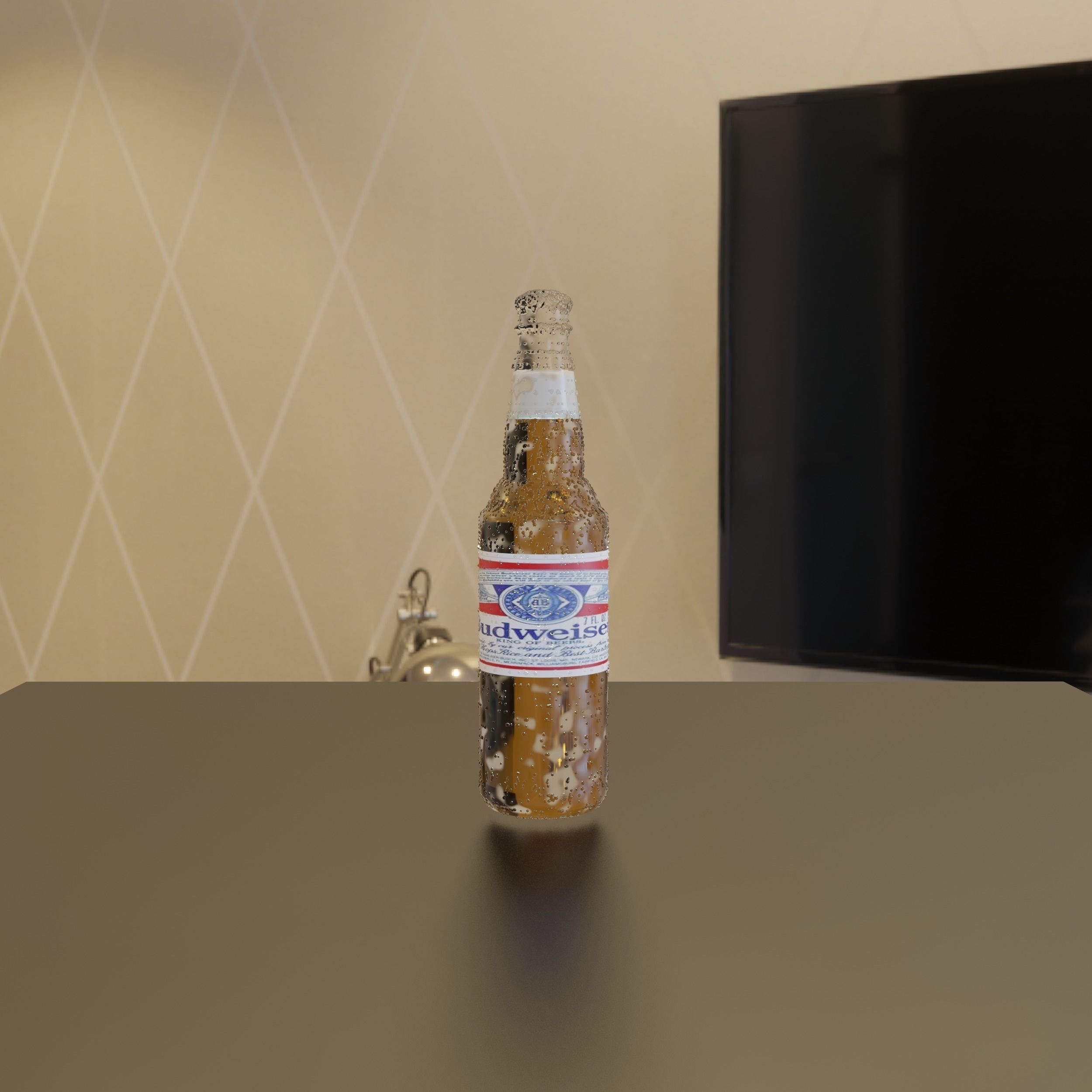 budweiser beer free 3D model | CGTrader