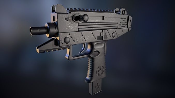 IWI UZI PRO Pistol 3D model | CGTrader