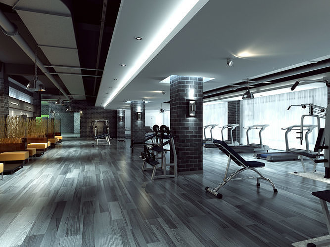 Gym Model best gyms in chennai 3D model | CGTrader