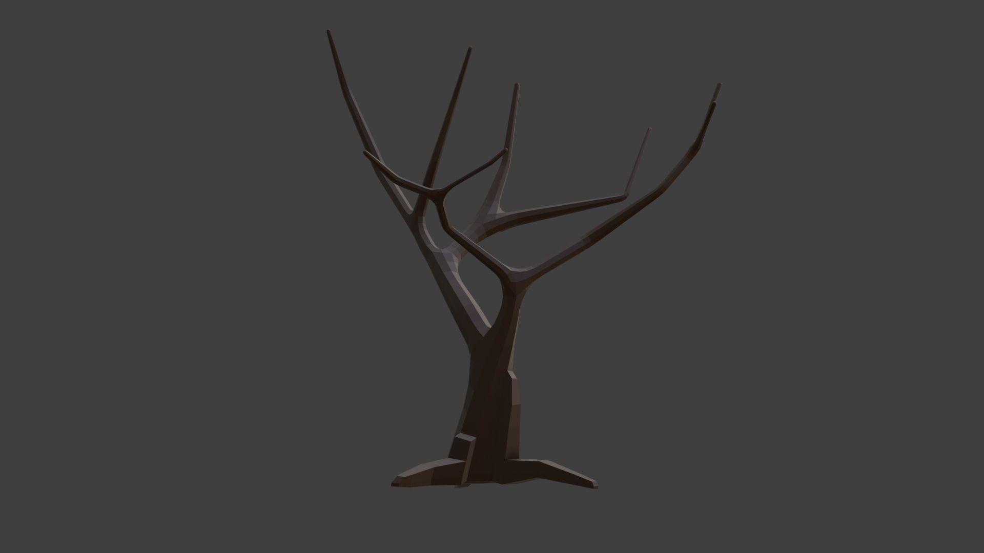 Lowpoly Dead Tree free VR / AR / low-poly 3D model | CGTrader