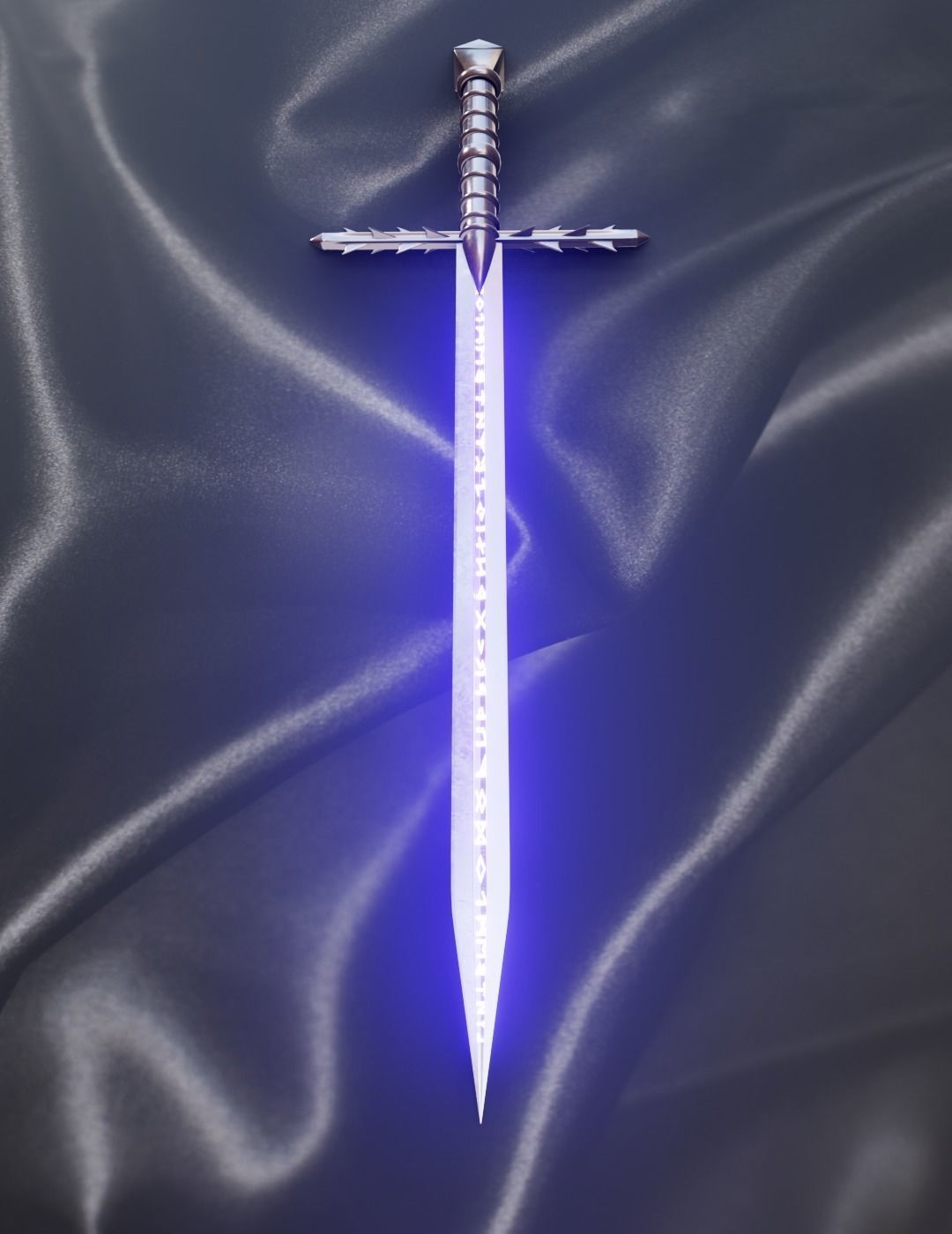 3D model Cold Steel Two Handed Great Sword VR / AR / low-poly | CGTrader