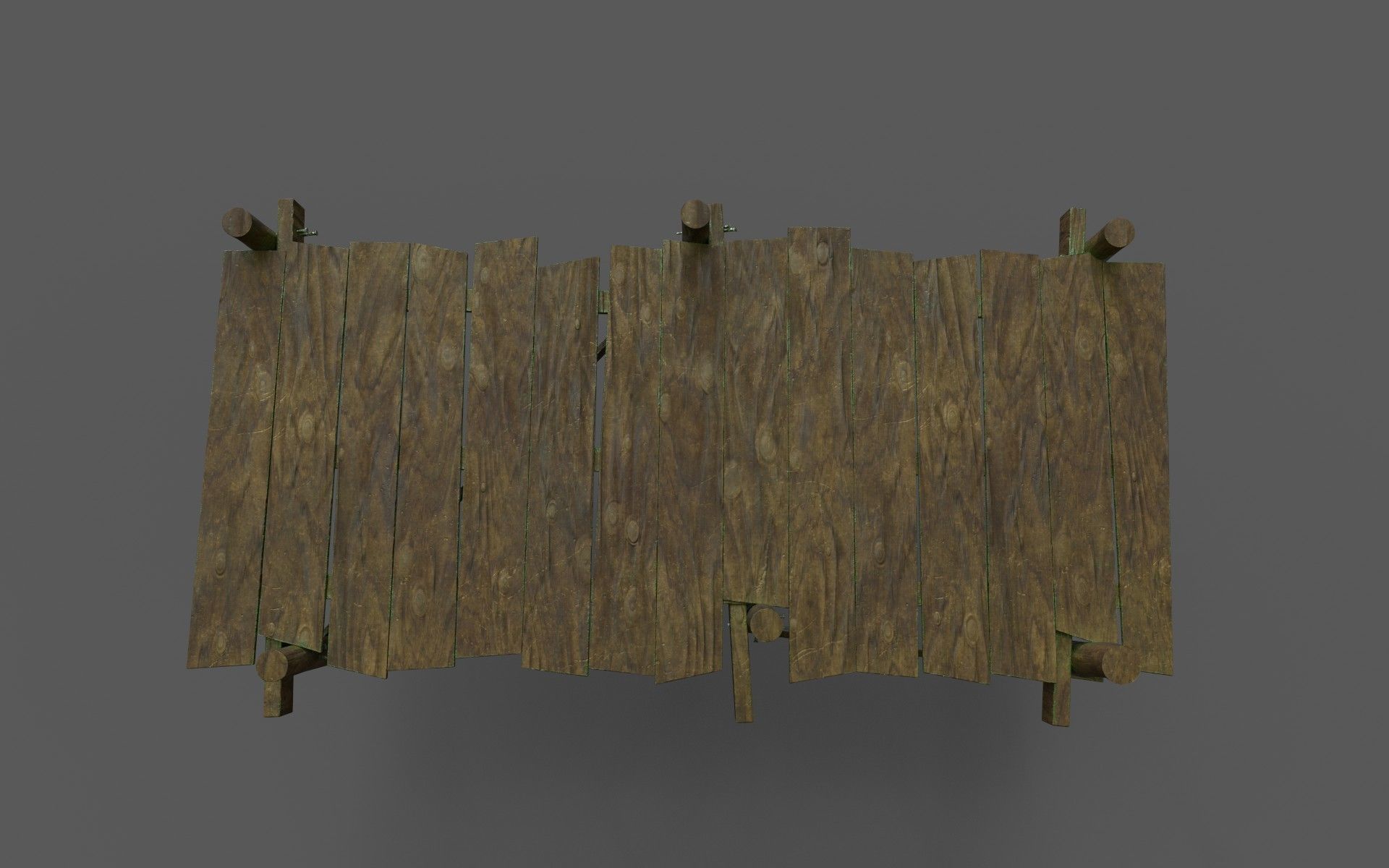 3D model wooden jetty VR / AR / low-poly | CGTrader