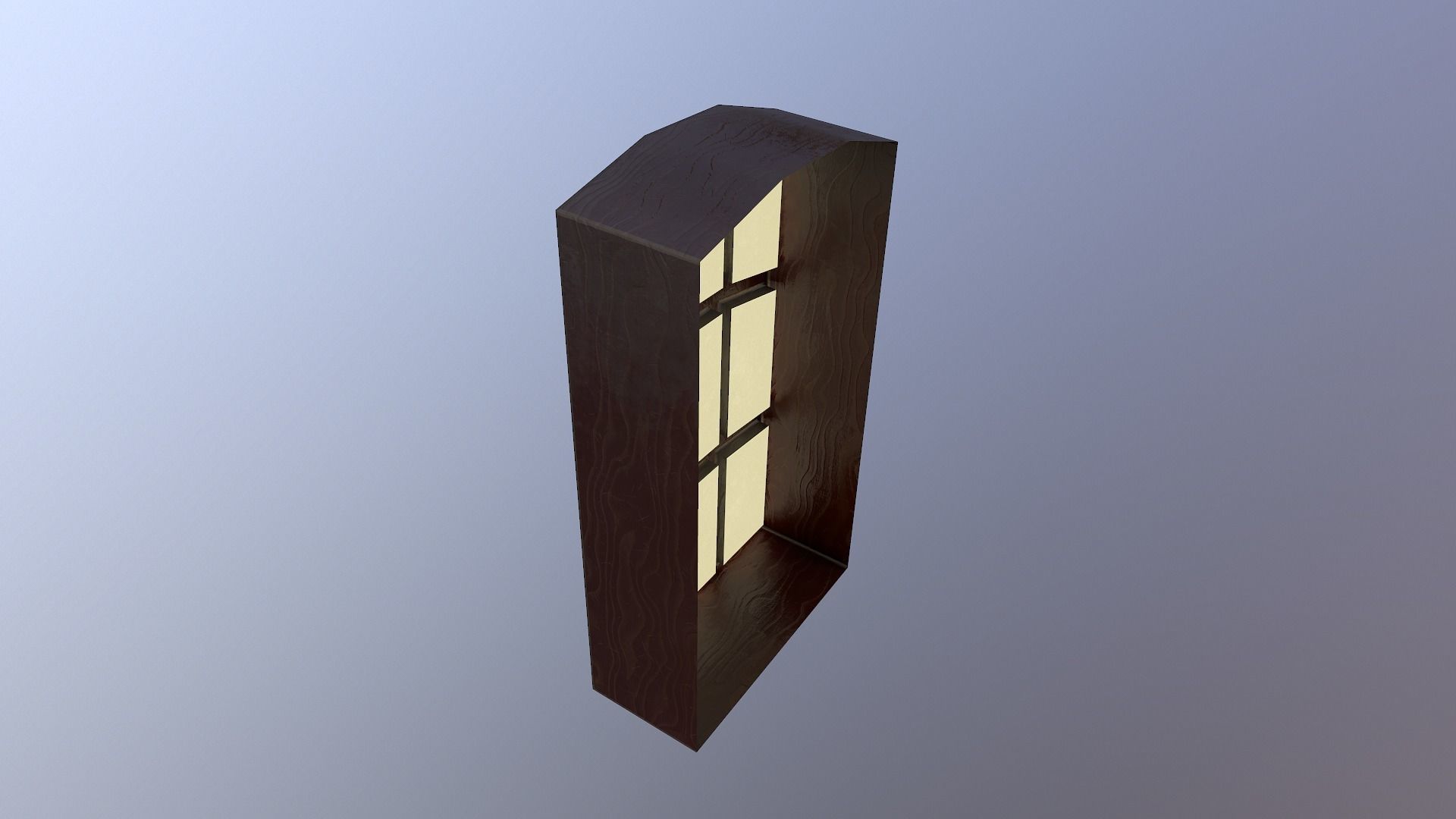 Low Poly Window free VR / AR / low-poly 3D model | CGTrader