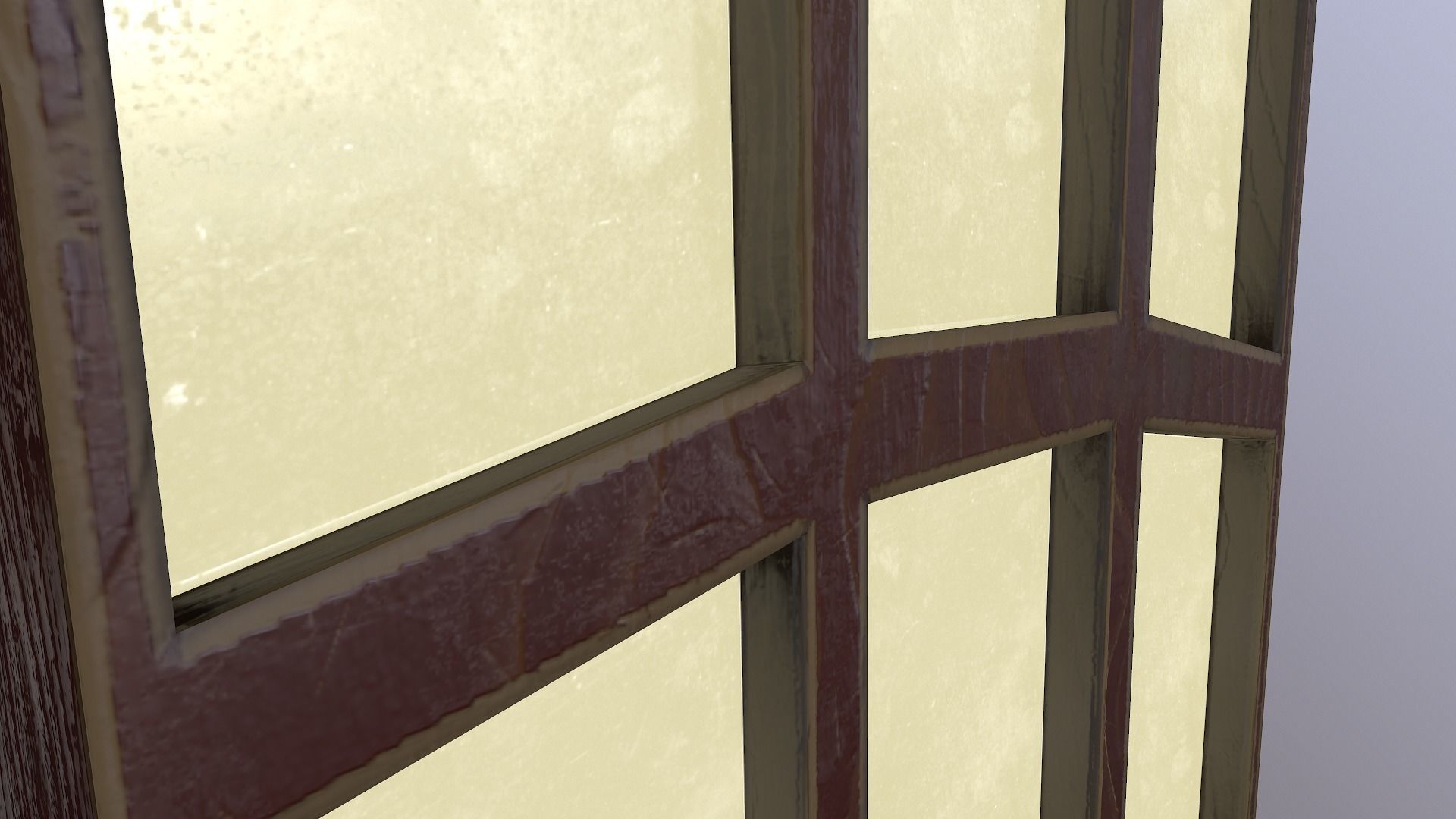 Low Poly Window free VR / AR / low-poly 3D model | CGTrader