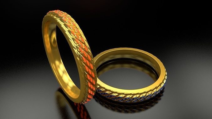 GOLD RING Texture | CGTrader