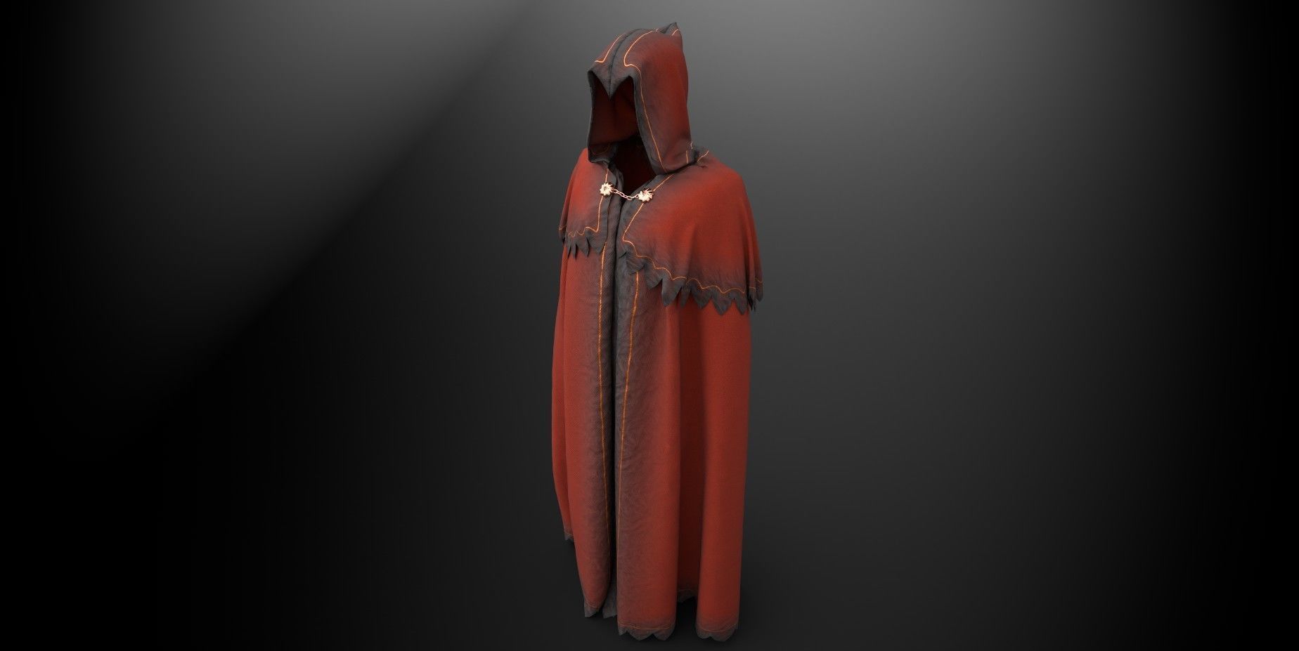 3D model Ember Cloak VR / AR / low-poly | CGTrader