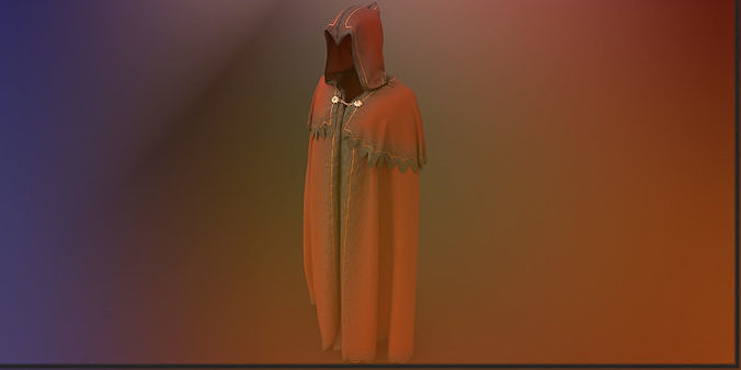 3D model Ember Cloak VR / AR / low-poly | CGTrader