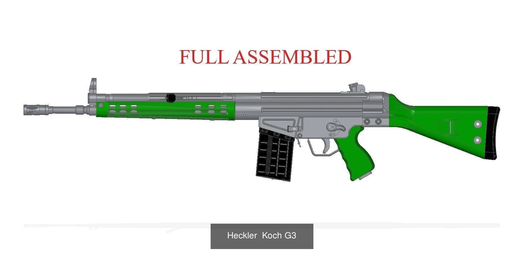 Heckler and Koch 3D Model Collection | CGTrader